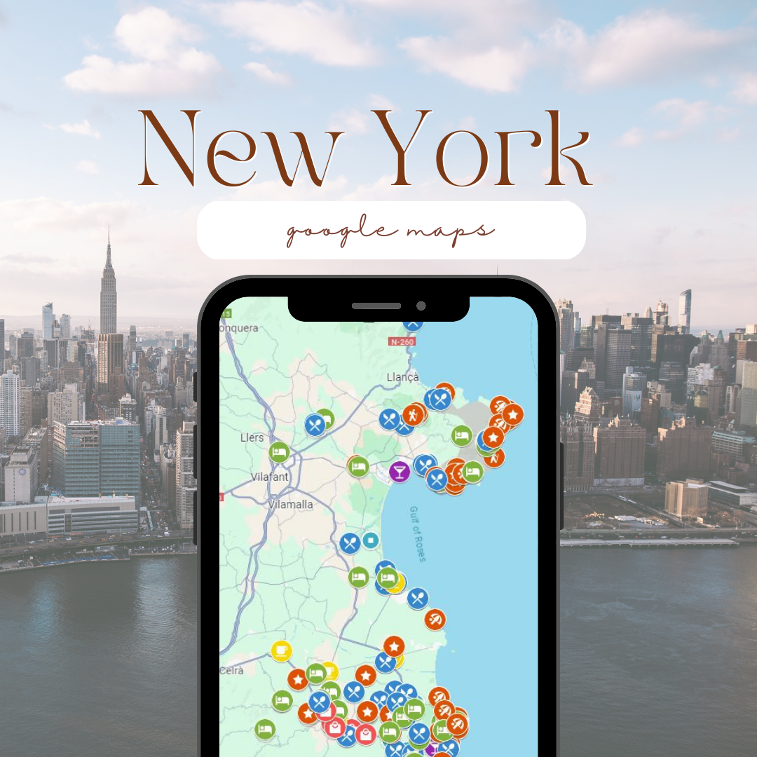 New York Google Maps – @eatinbcn shop